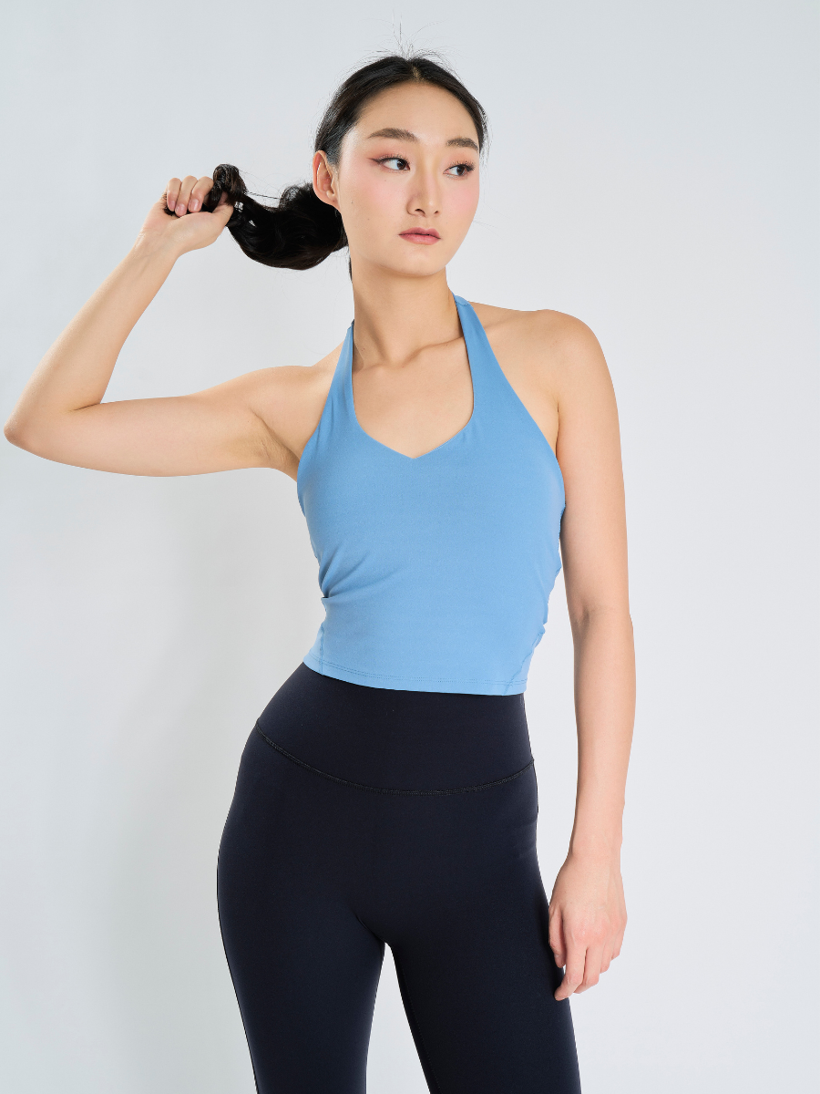 Move Padded Halter Top – EASY ACTIVE